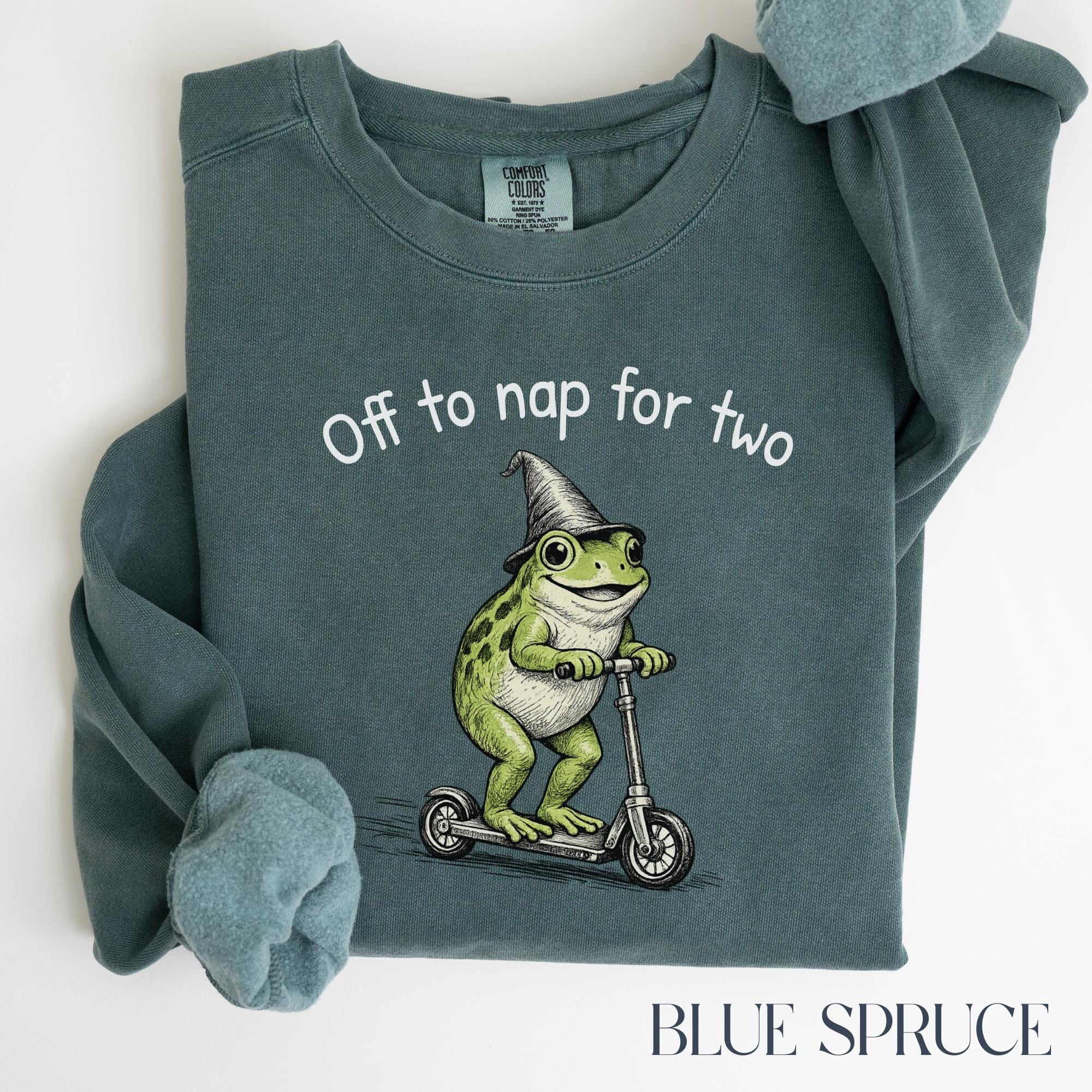 Off to Nap For Two Frog TShirt Baby Shower Gift Pregnancy Humor TShirt ...