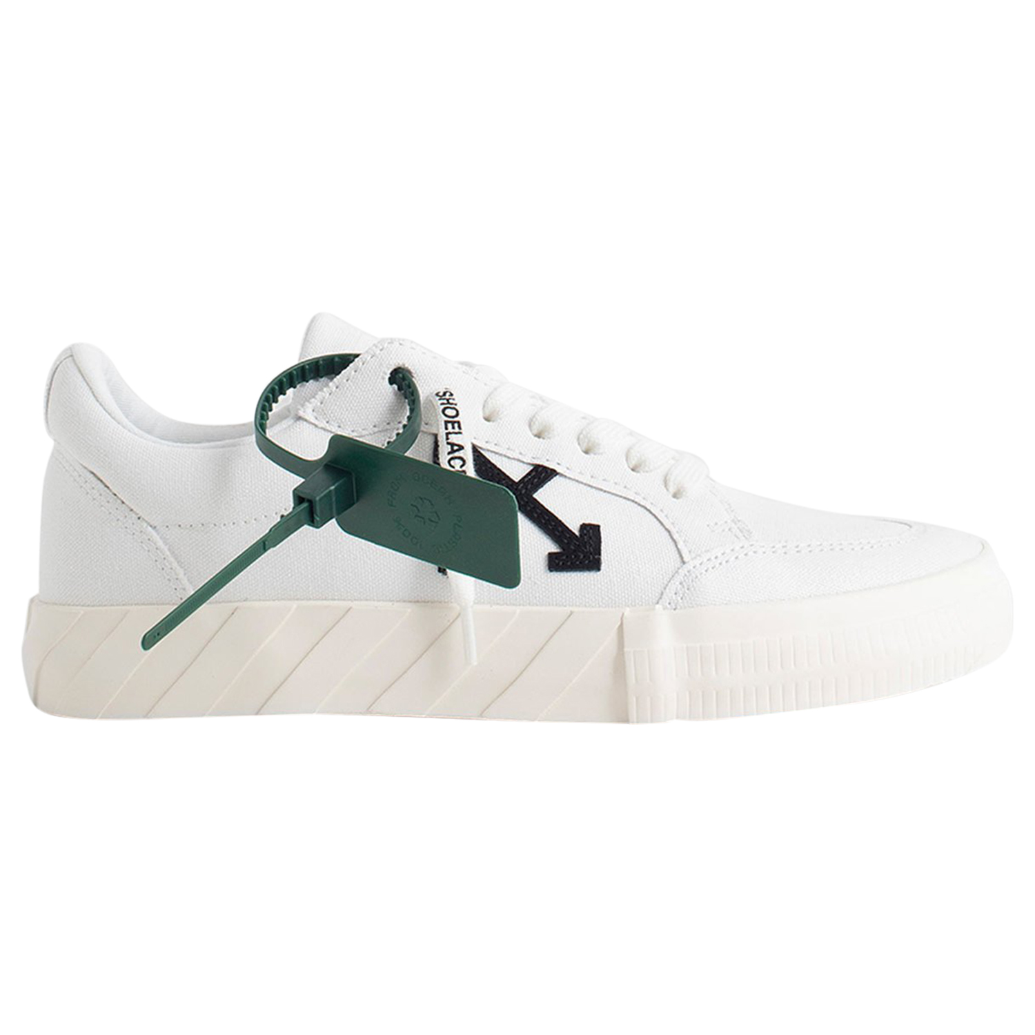 Off-white Low Vulcanized Cavas Mens Style : Omia085c99fab0020 - Walmart.com