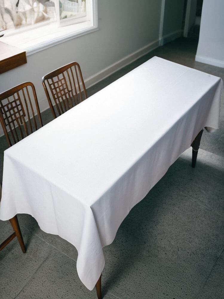 Off-white event conference western restaurant tablecloth high-end hotel ...