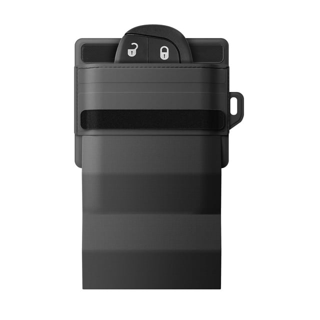 OffGrid Faraday Key Fob Protector, Faraday Key Fob Bag, Folds Up Small ...