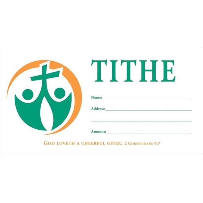 Offering Envelope - Tithe - God Loveth A Cheerful Giver 2 Corinthians 9 ...