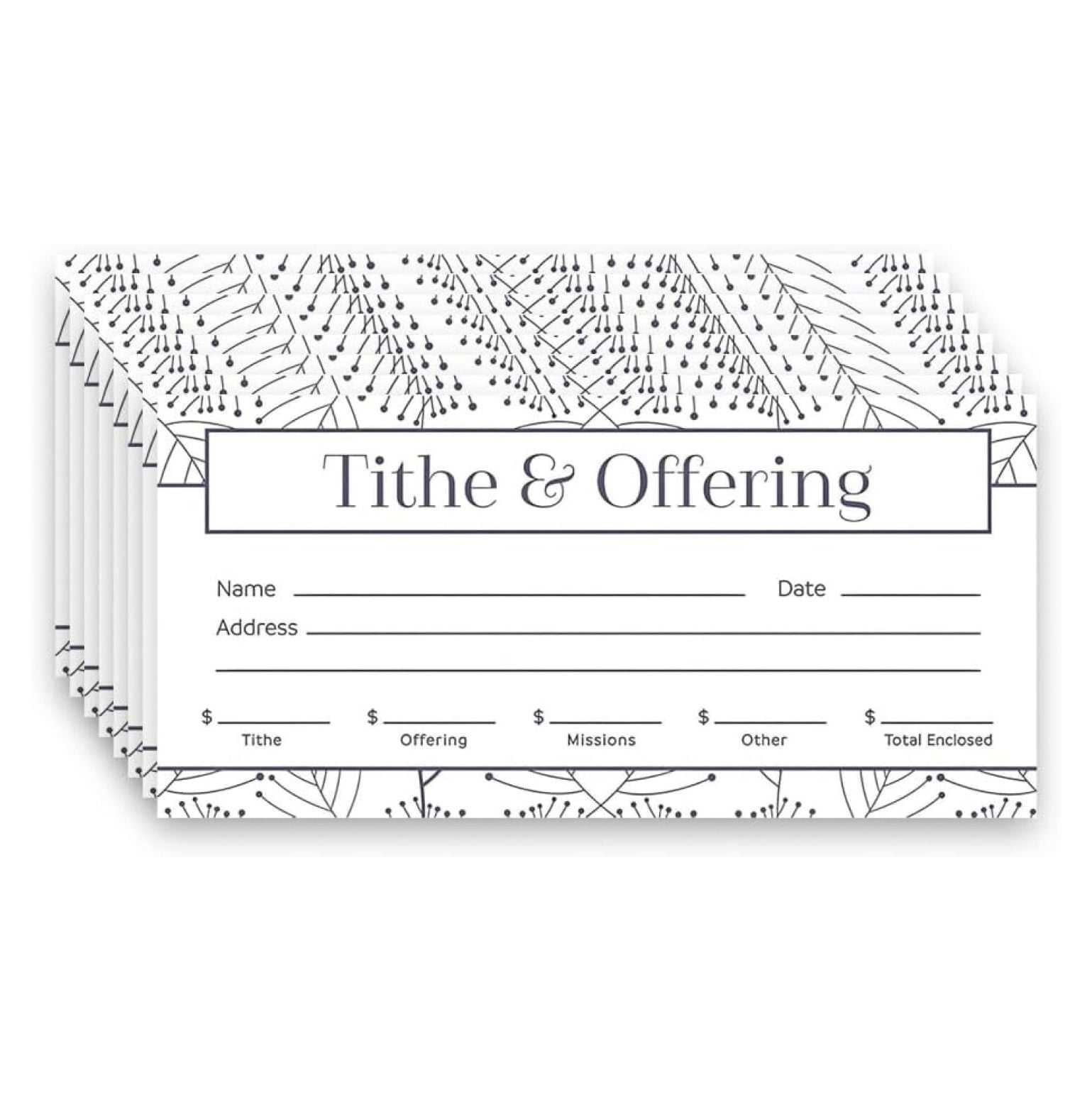 Offering Envelopes for Church by Offering Envelope Tithe & Offering ...