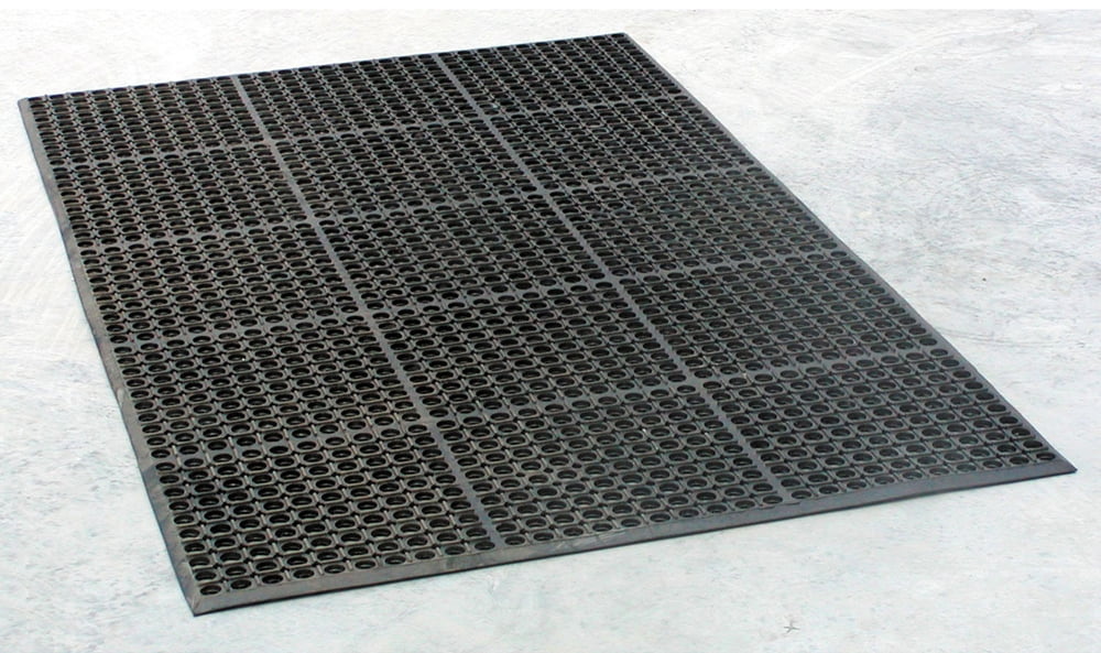 Offex 3 x 5 Foot Industrial Rubber Floor Mat - Walmart.com