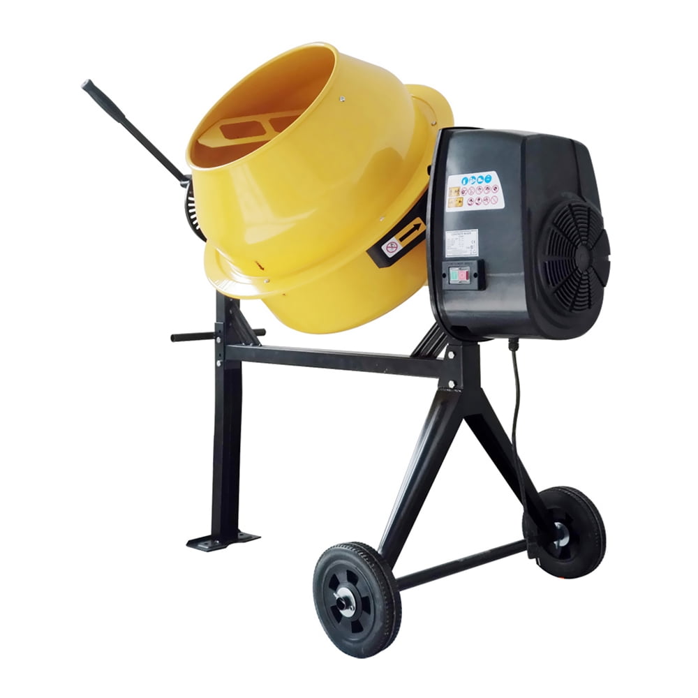 Offex 4 Cubic Foot Electric Cement Mixer - Walmart.com