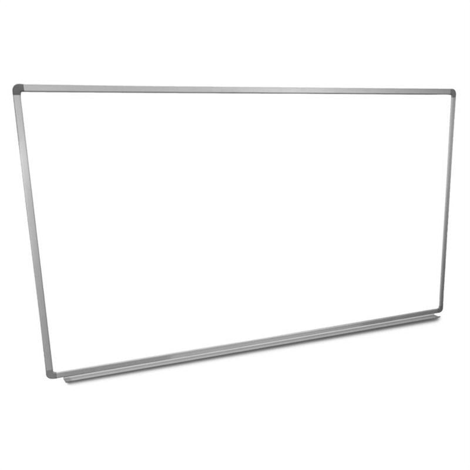 Offex 72" Aluminum Wall Mounted Magnetic Presentation Board in White ...