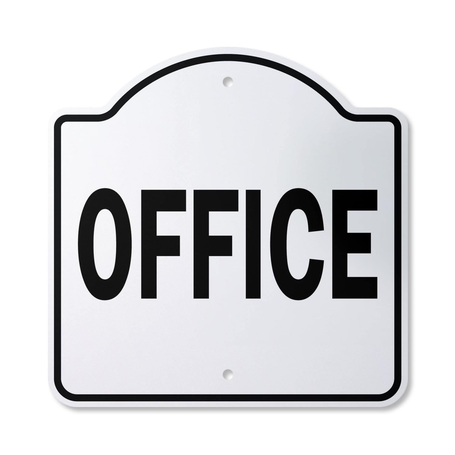 Office 12" X 12" Sign | Indoor/Outdoor Plastic | SignMission Designer ...