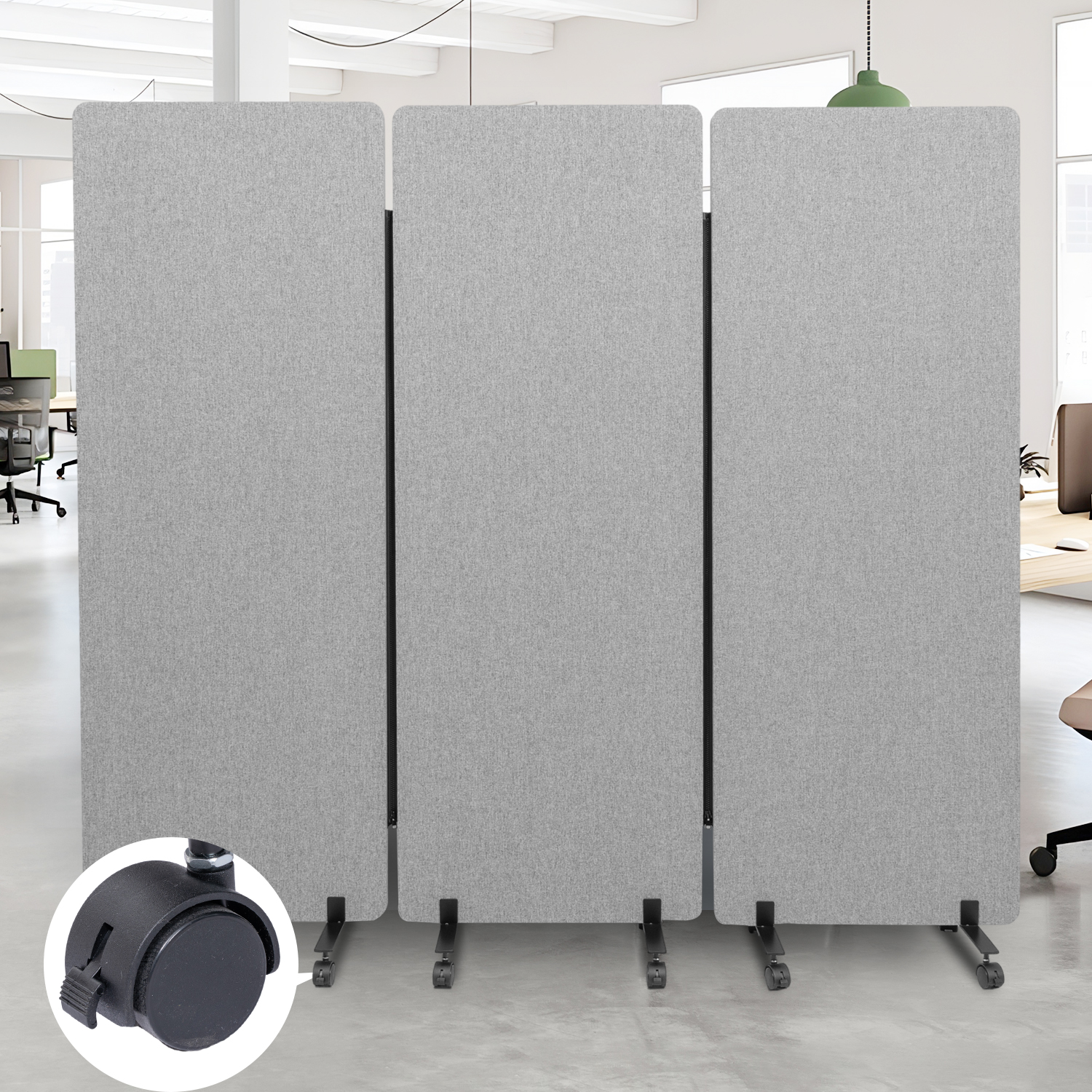 Proman Products Galaxy Indoor and Outdoor 3 Panel Room Divider, 71 ...