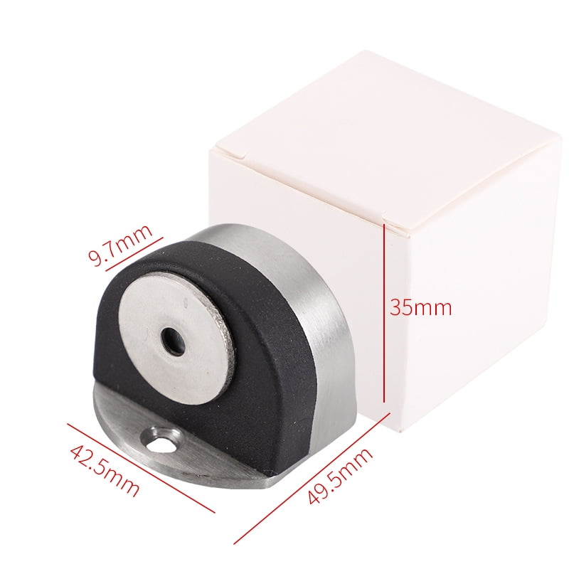 Office Bathroom Door Stop Blocker Turtle Top Stainless Steel Floor ...