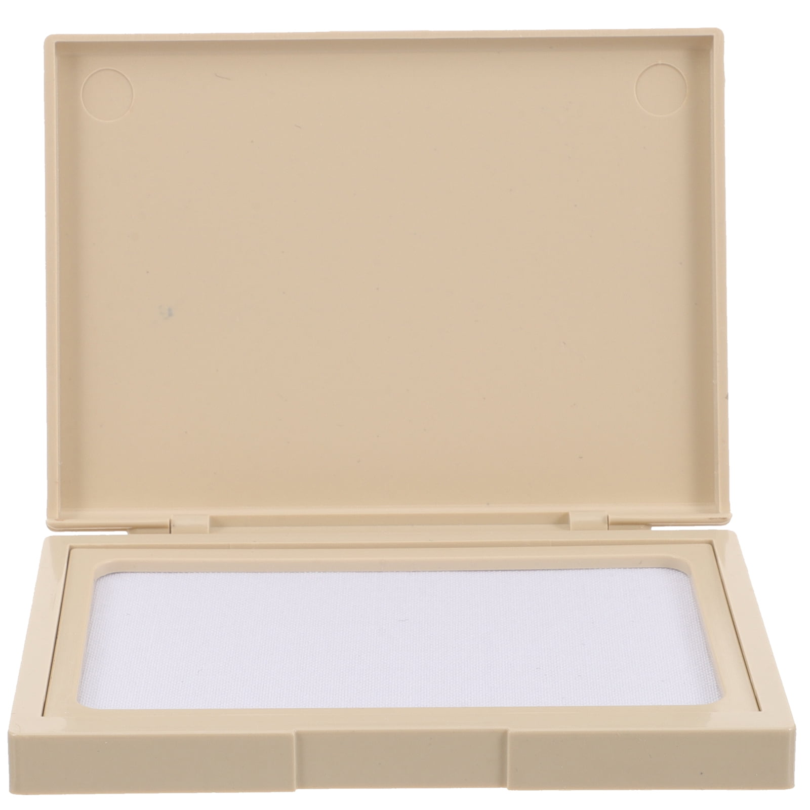Crafts Office Supplies Scrapbook Stamp Impression Beige Plastic Print ...