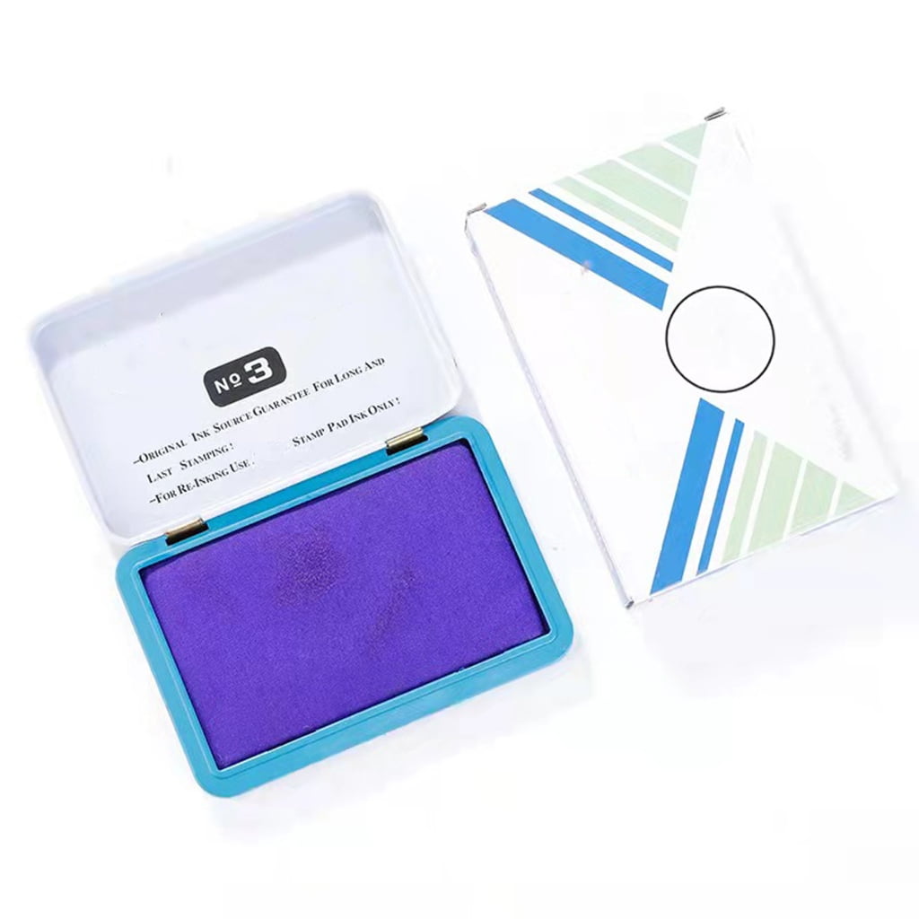 Office Business Stamp Ink Pad Finger Printing Ink Pad Quick Drying Ink ...