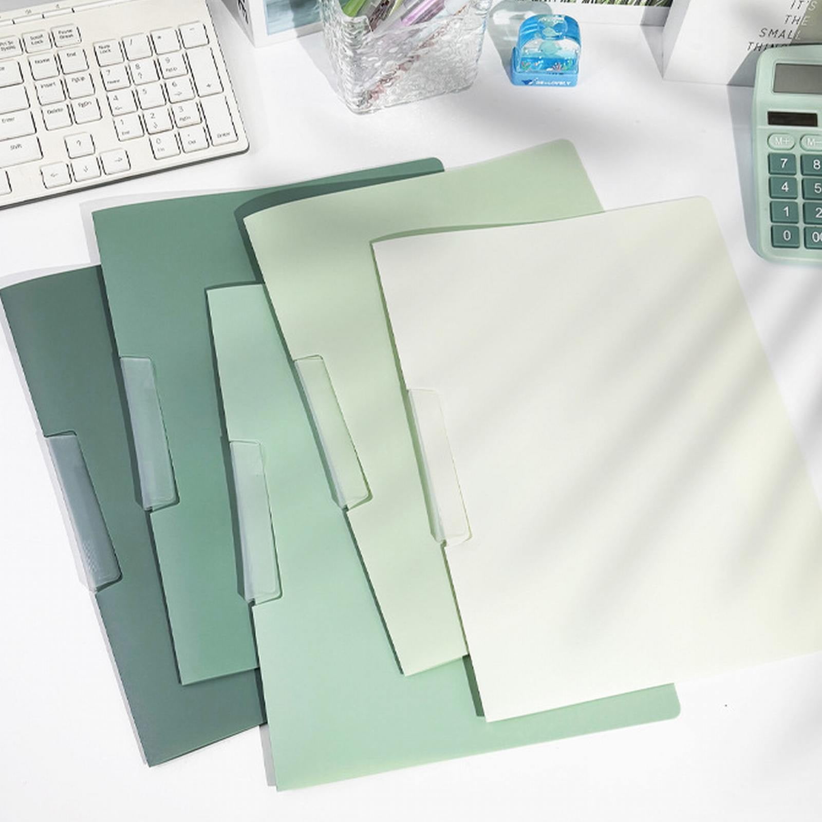 Office Cabinet Clearance! Dusknt 5 Pack A4 Paper Folders Letter Size ...