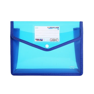 BAZIC Expanding File Folder 5 Pockets w/ Tab, Letter Size Plastic File ...