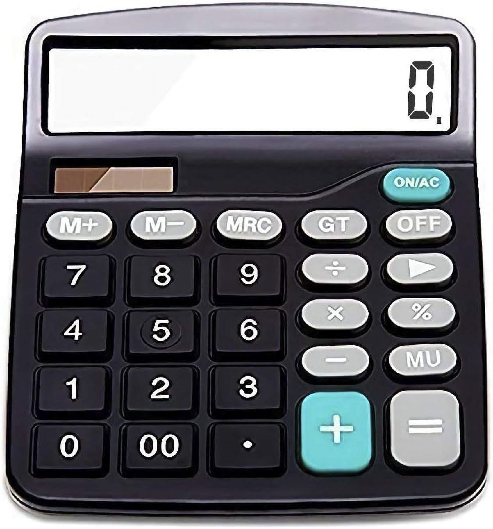 Office Calculators With Solar And Battery Dual Power, Ergonomic Design ...