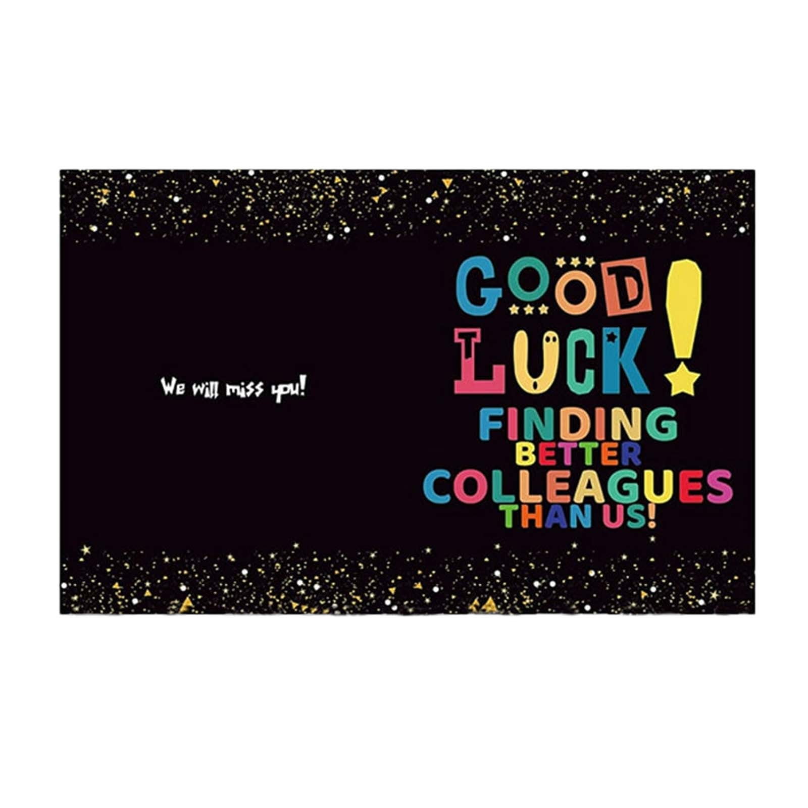 Office Card Colleagues Farewell Card Goodbye Card Interesting Novelty ...