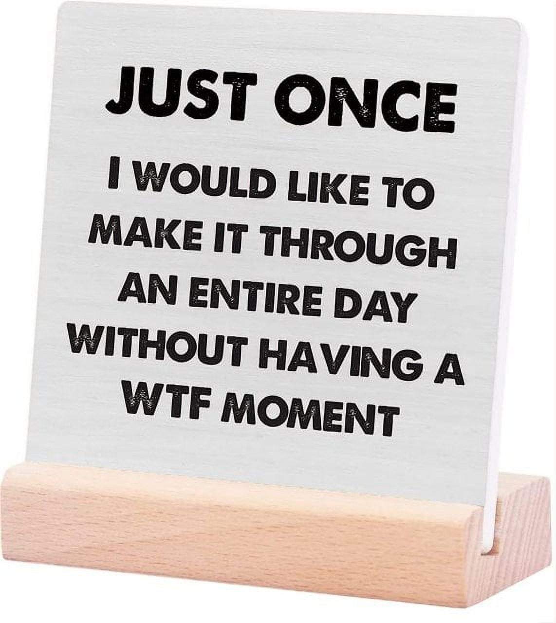 Office Ceramic Table Sign Plaque Decor Desk Sign Computer Nerd Tabletop ...