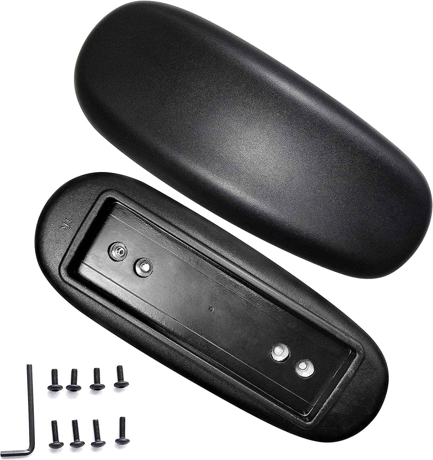 Office Chair Armrest Replacement Arm Pads Universal 4" or 5.5" Mounting ...