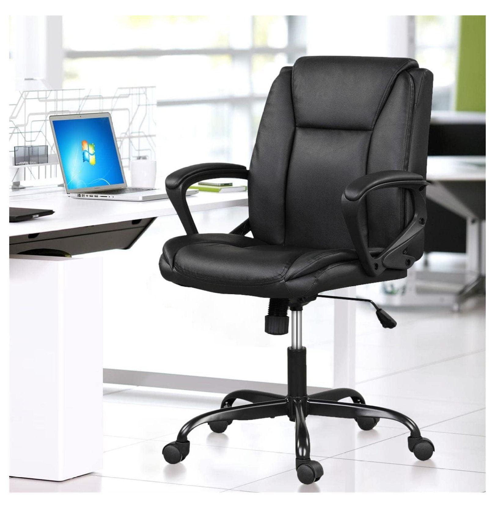 Office Chair with Back Support, Ergonomic Desk Chair with Lumbar ...