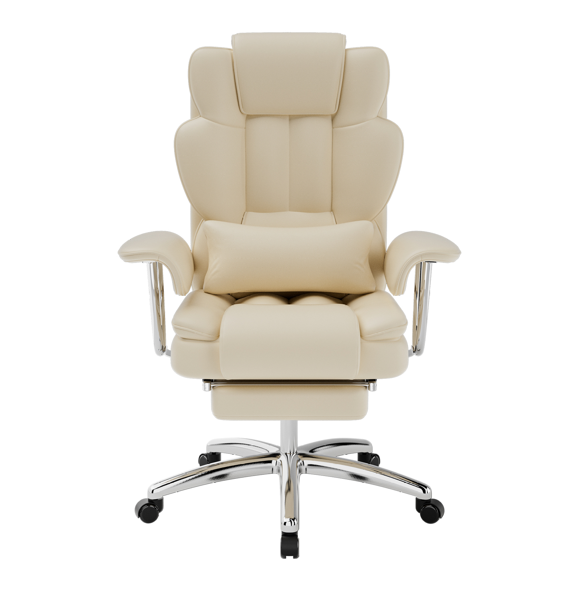 Office Chair, Big and Tall Executive Office Chair with Footrest ...