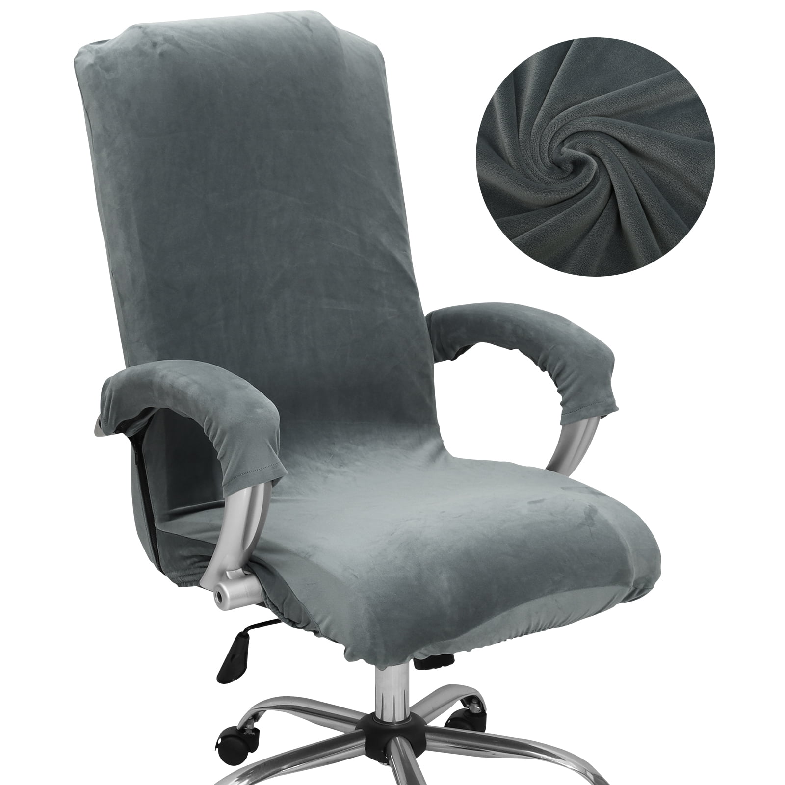 Office Chair Cover with Armrest Covers Stretch Desk Chair Cover Machine ...