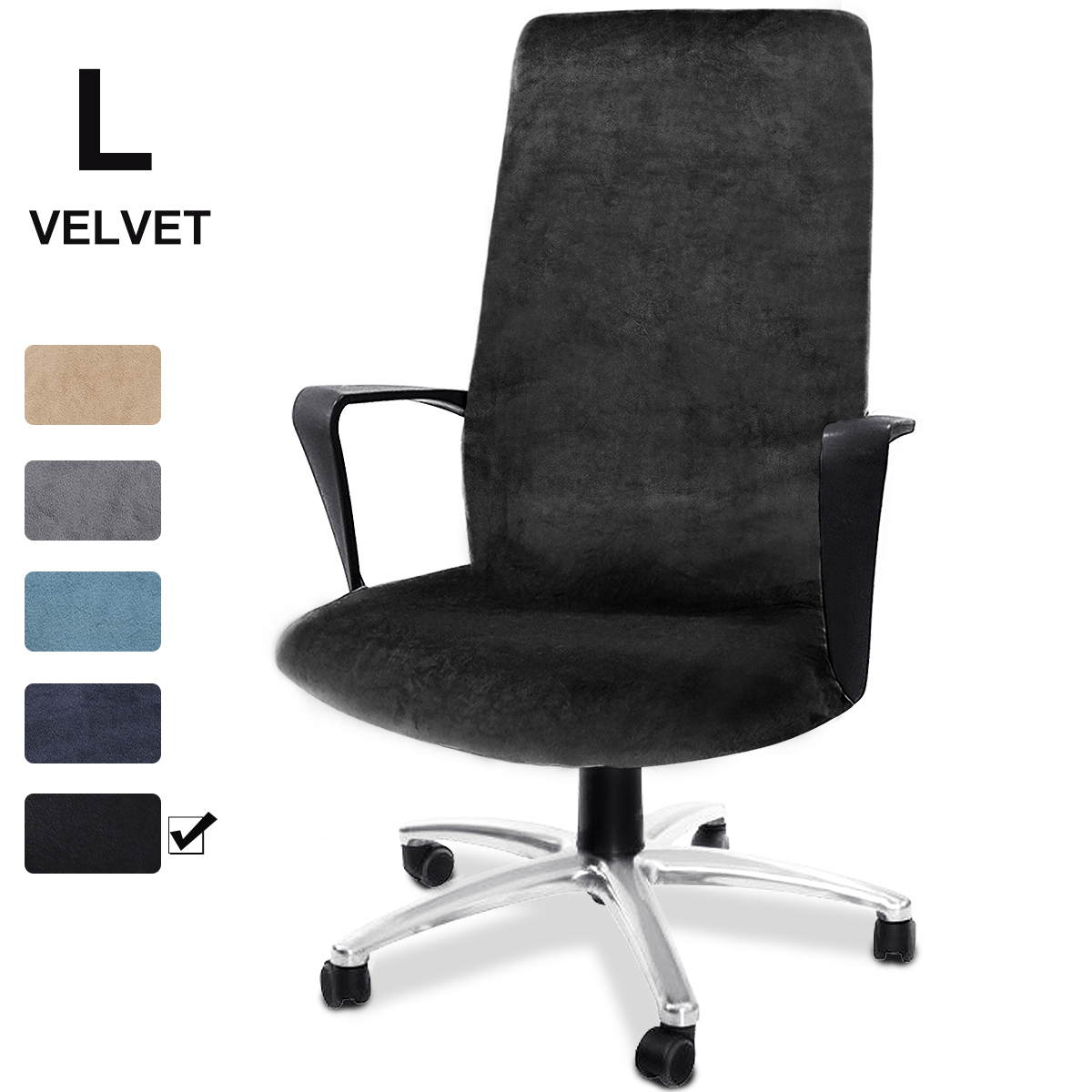 Office Chair Cover Computer Chair Universal Computer Desk Chair Cover ...