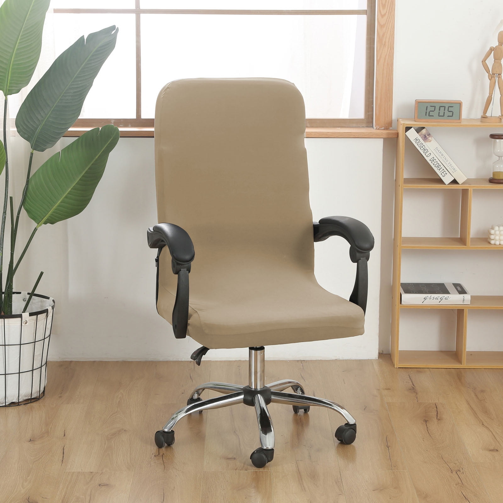 Office Chair Cover Stretch Computer Chair Cover with Zipper,Removable ...