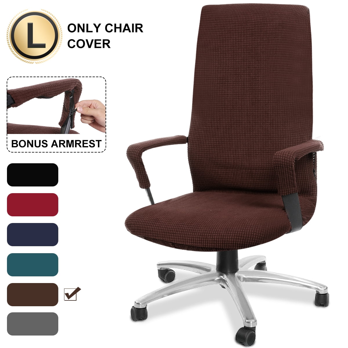 Office Chair Cover Stretchable Chair Cover for Office Chair Computer ...