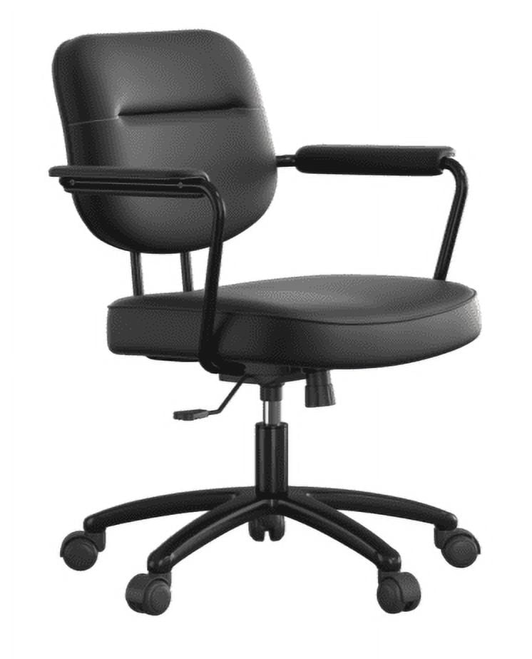 Office Chair, Desk Chair, Vanity Chair with Back, Individual Armrest ...