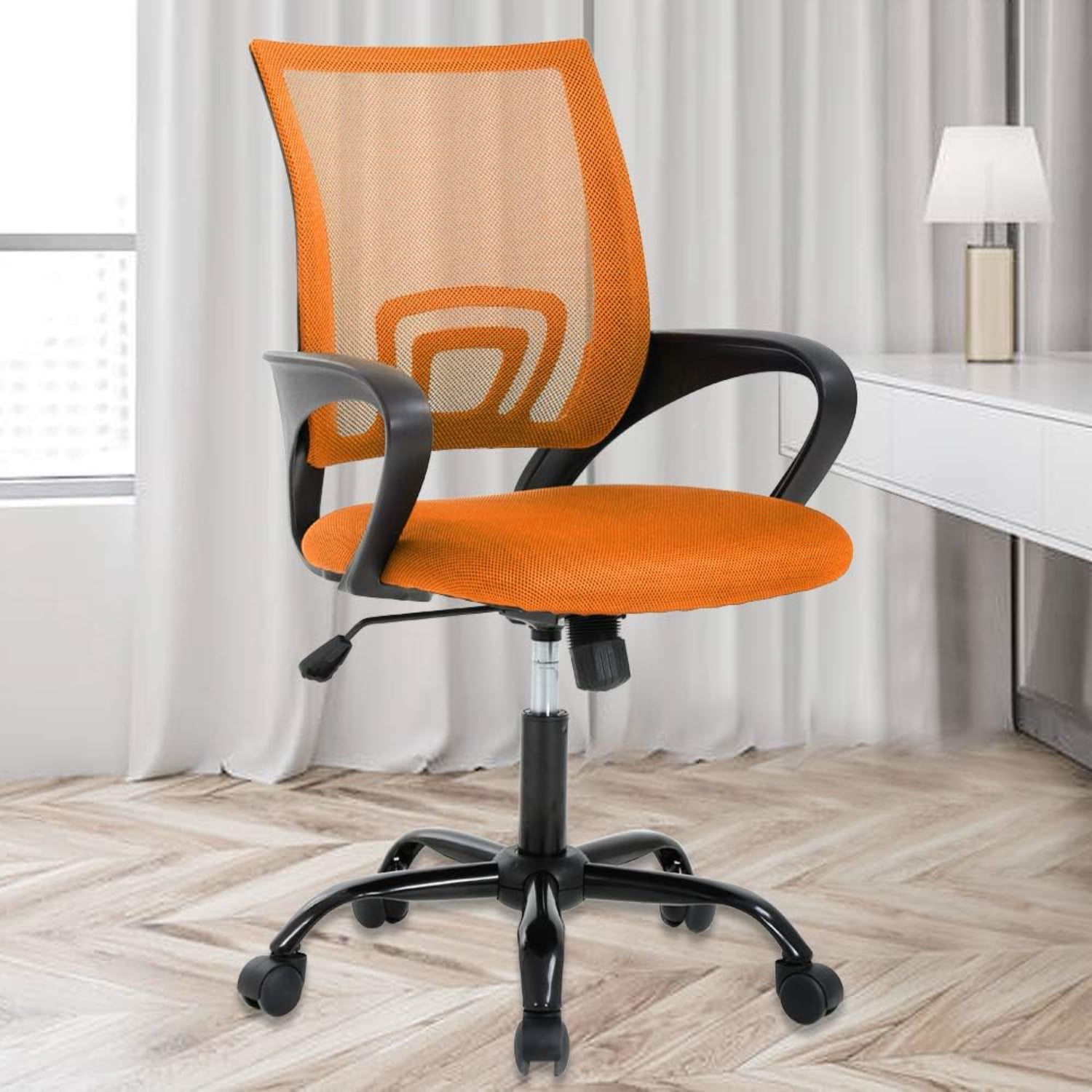 Office Chair Desk Chair Computer Chair Mid-Back Ergonomic Mesh Chair ...