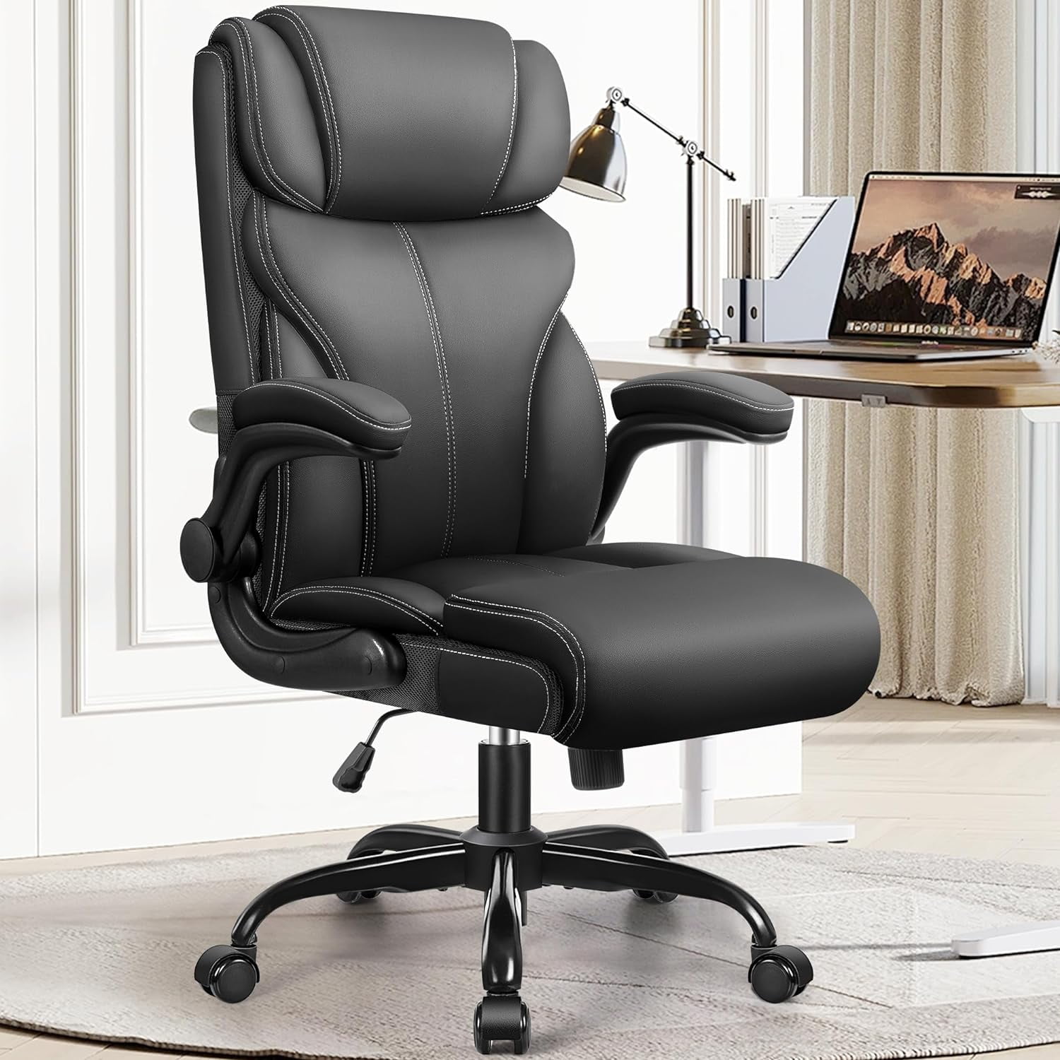 Office Chair, Ergonomic Big and Tall Computer Desk Chairs, Executive ...