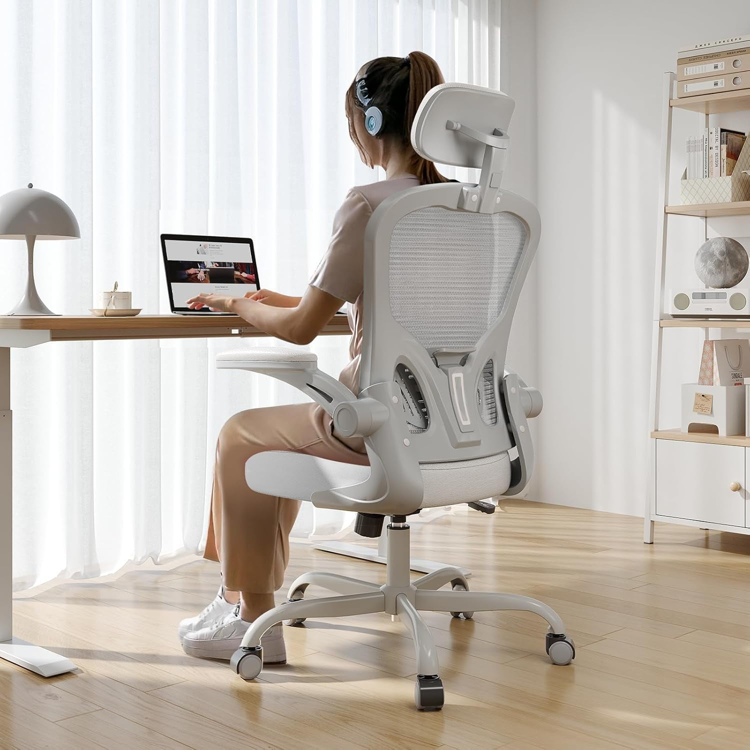 Office Chair Ergonomic Desk Chair, 330LBS Capacity, High Back Computer Chair for Long Hours ...