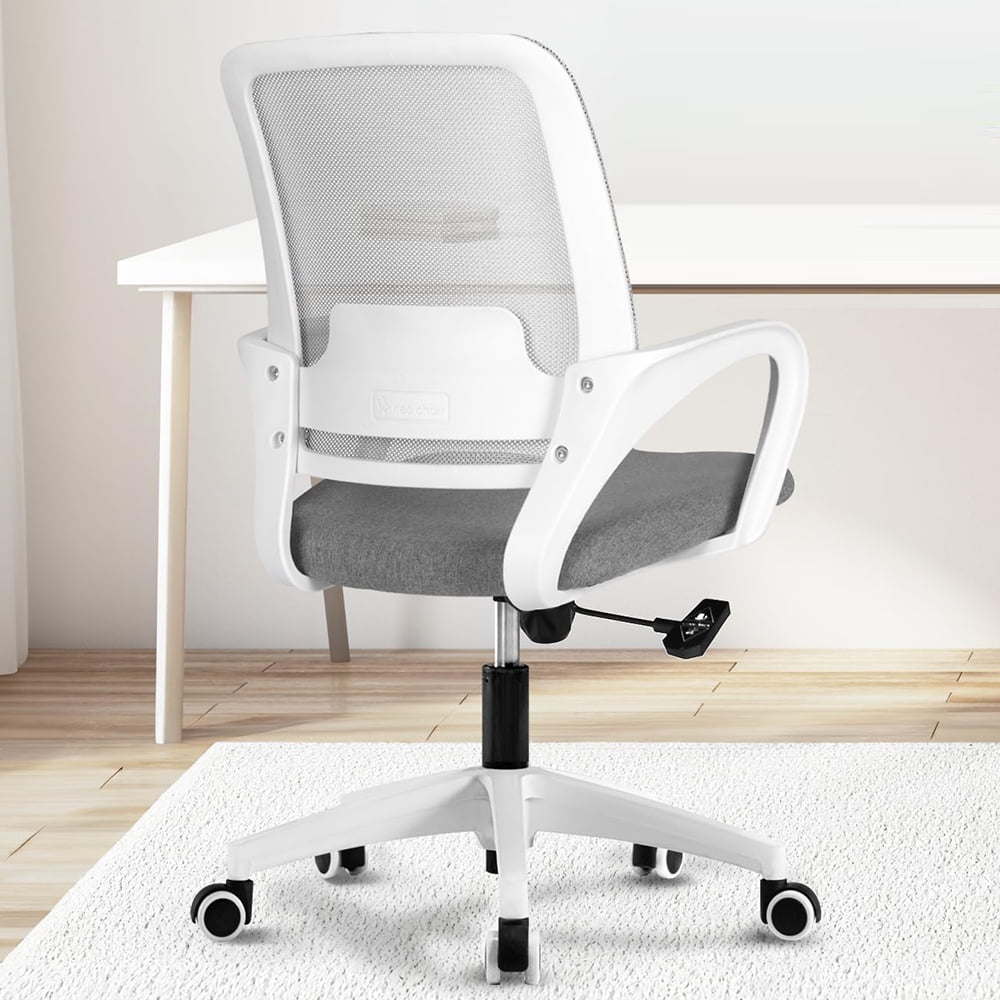 Office Chair Ergonomic Desk Chair Mesh Computer Chair Lumbar Support ...