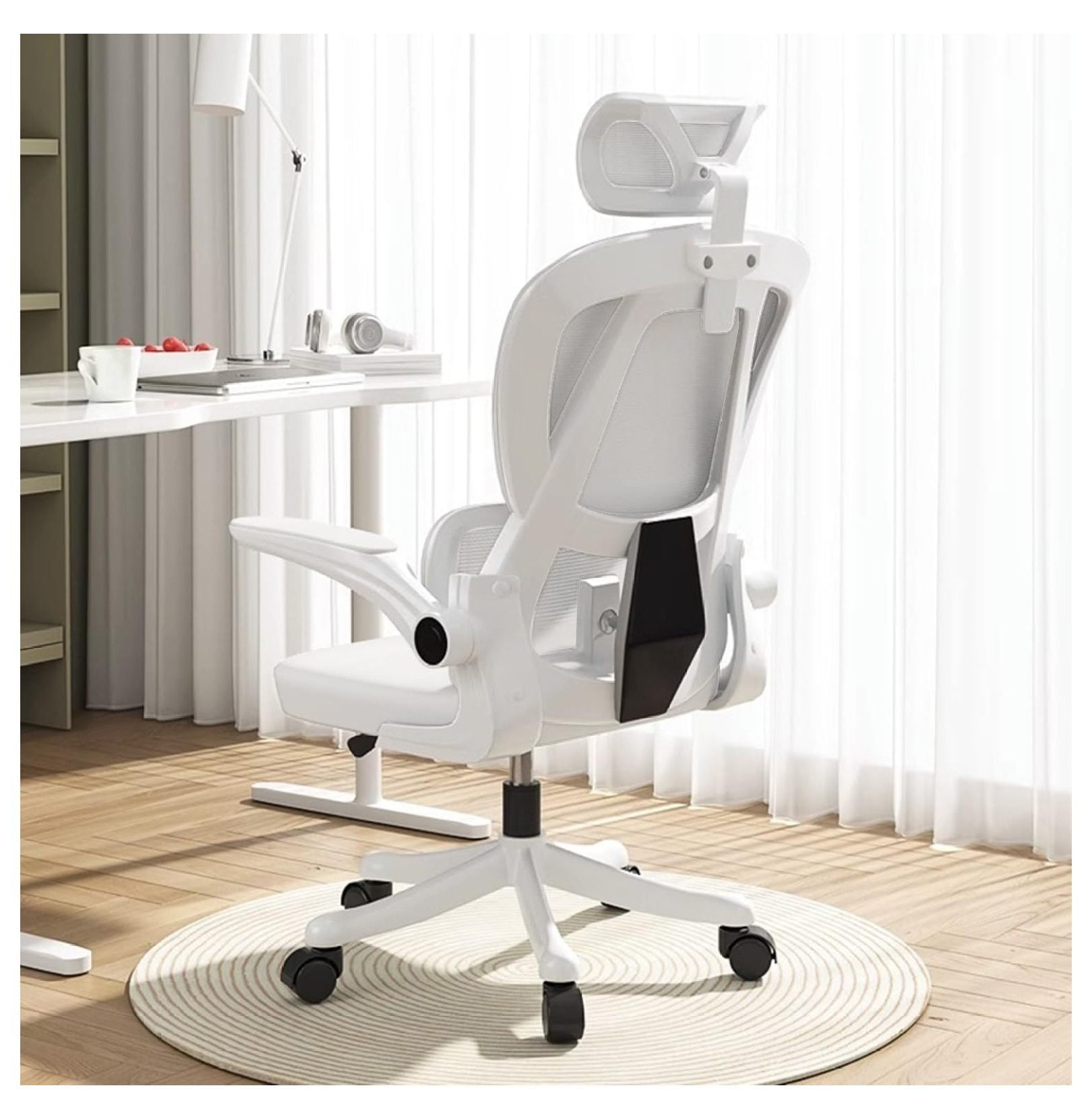Office Chair High Back Ergonomic Computer Office Chair with Lumbar ...