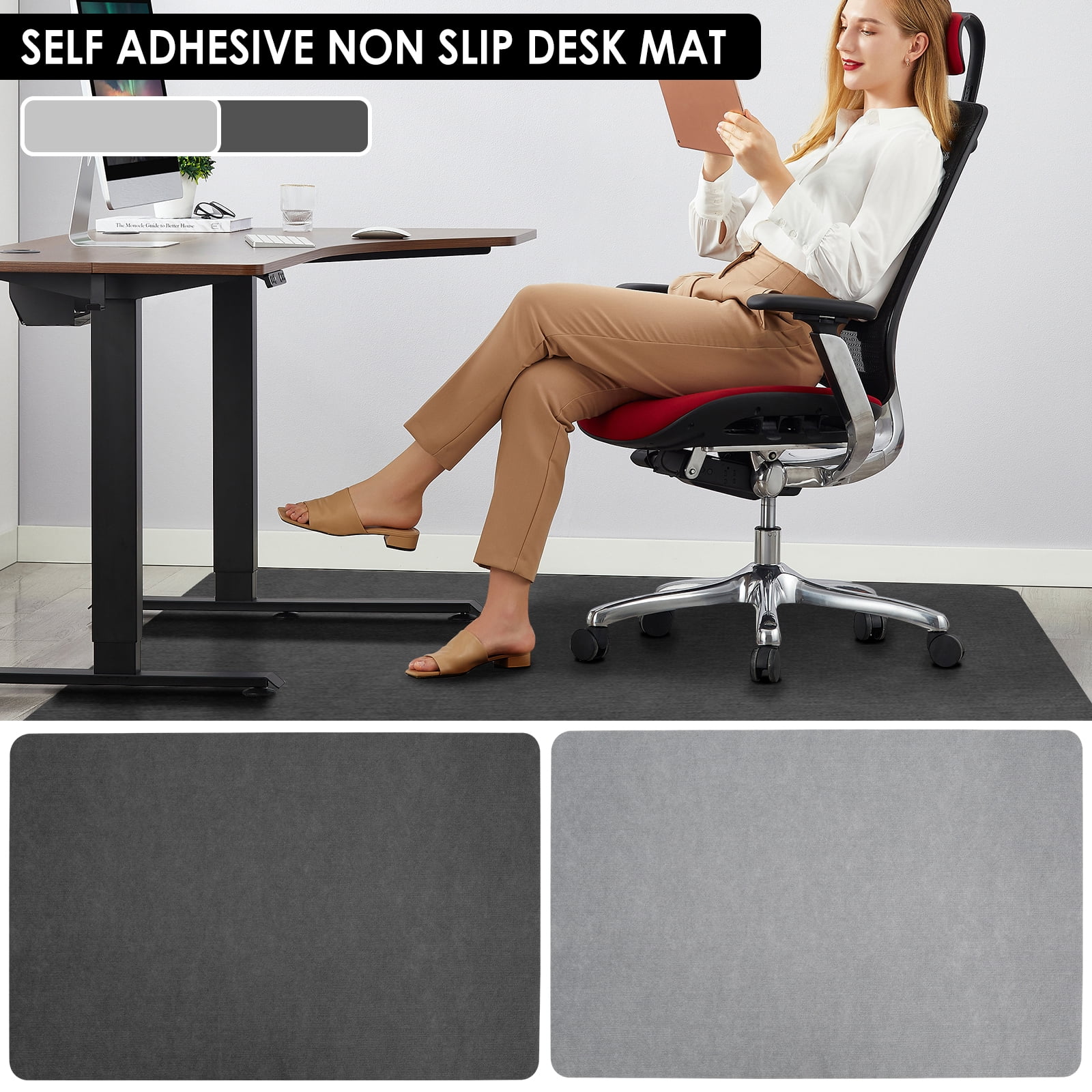 Office Chair Mat Anti Slip Desk Chair Mat Protective Rolling Chair Mat ...