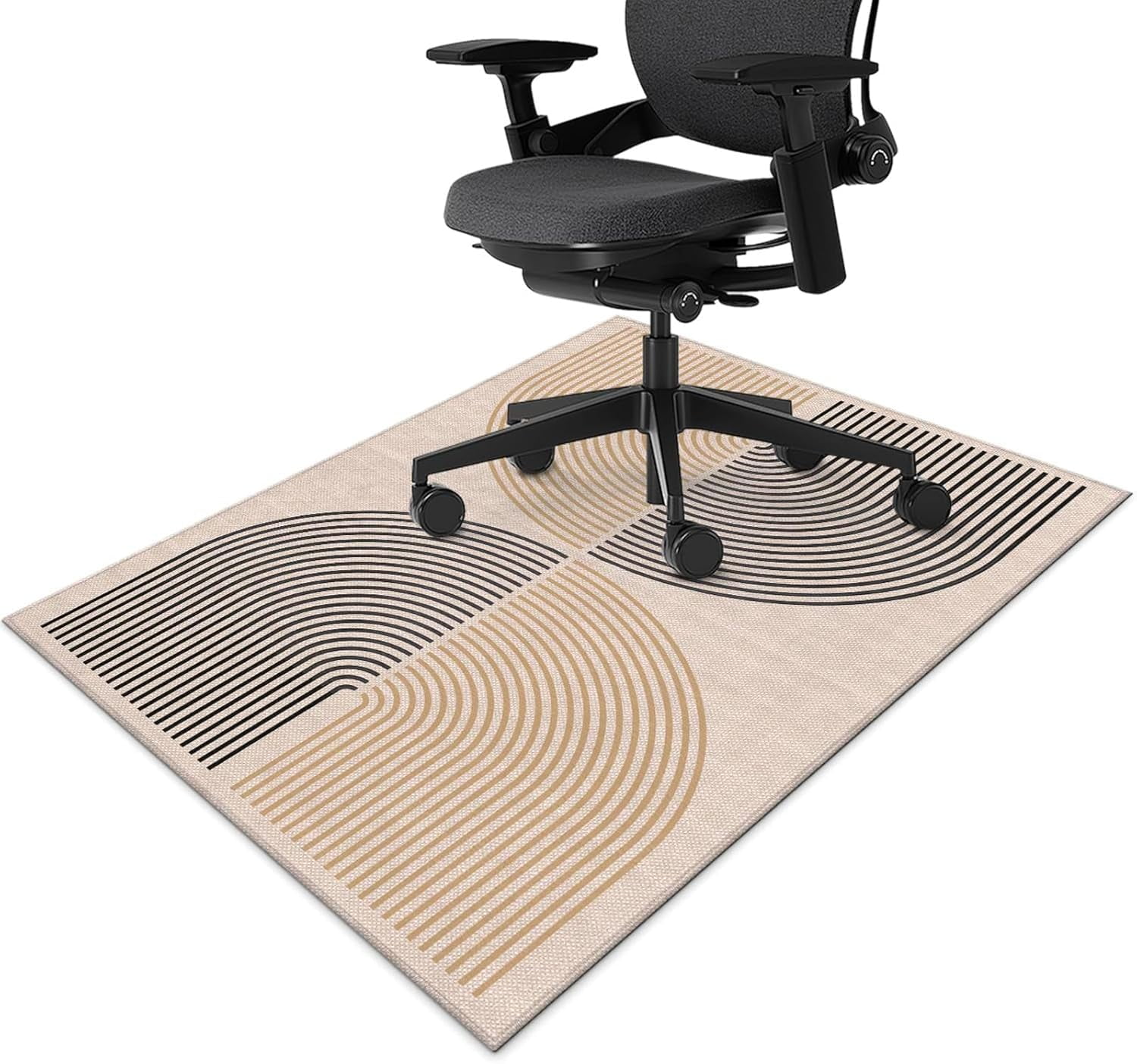 Office Chair Mat for Hardwood Floor Minimalist Art 36"x48" Computer ...