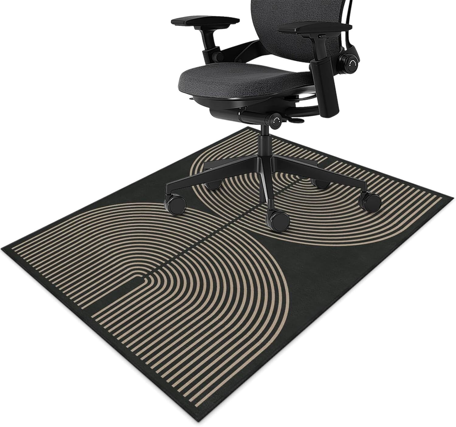 Office Chair Mat for Hardwood Floor Minimalist Art 36"x48" Computer ...