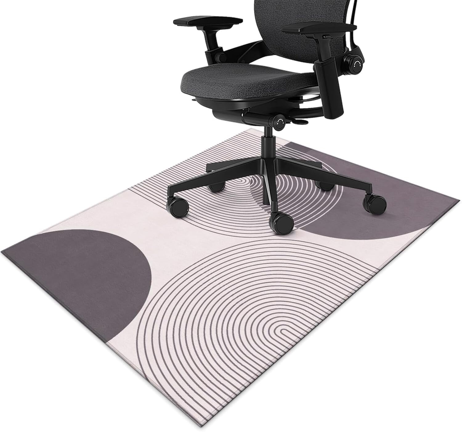 Office Chair Mat for Hardwood Floor Minimalist Art 36"x48" Computer ...