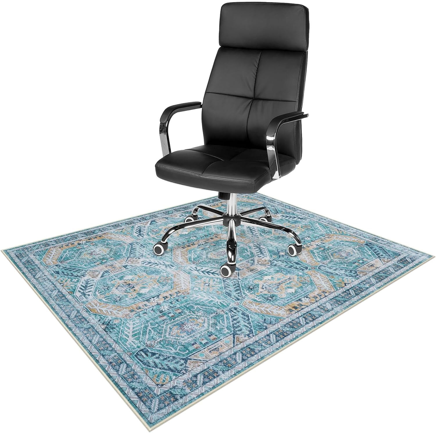 Office Chair Mat for Hardwood Floor & Tile, 48"x60" Desk Chair Mat for ...