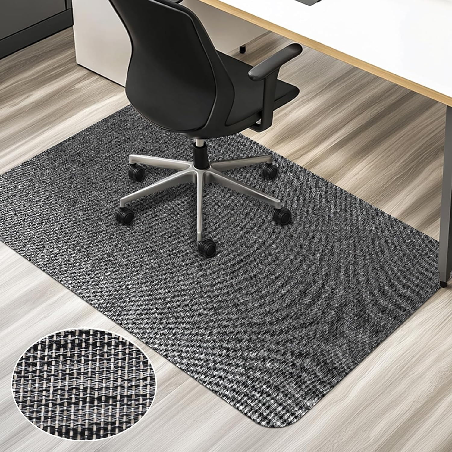 Office Chair Mat for Hardwood Floor & Tile Floor, 36" x 48"Heavy Duty ...