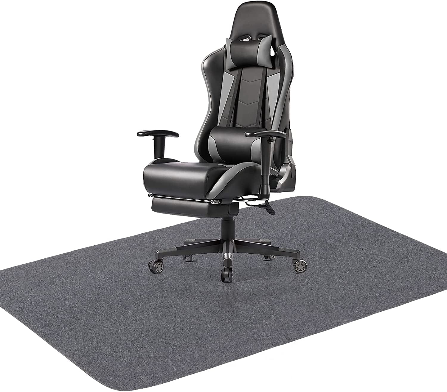 Office Chair Mat for Hardwood Floor & Tile Floor, 48" × 35" Computer ...