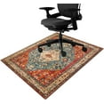 Office Chair Mat for Hardwood & Tile Floor,Boho Vintage Tribal 36"x48 ...