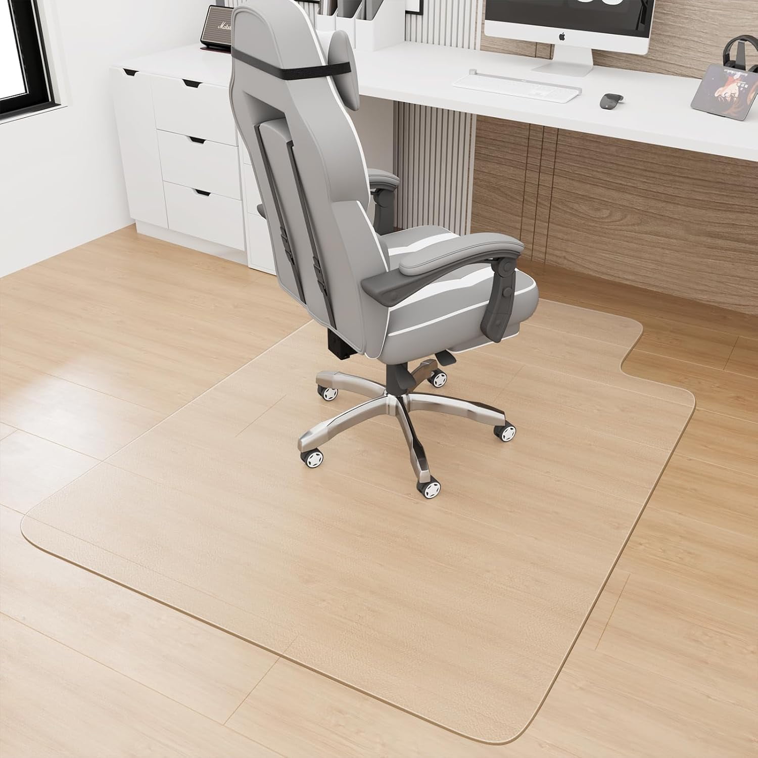 Office Chair Mat for Carpet, Computer Desk Mat, Heavy Duty Hardwood ...