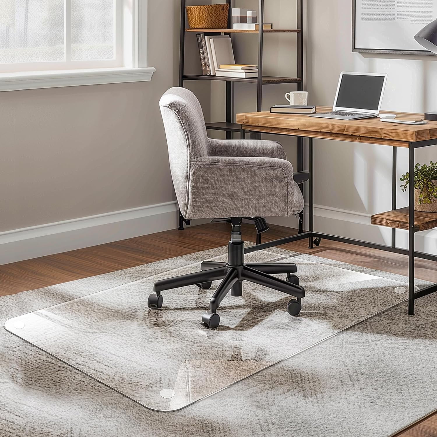 Office Chair Mat for Carpet & Hardwood, Upgraded 29" x 48" Dual Use ...