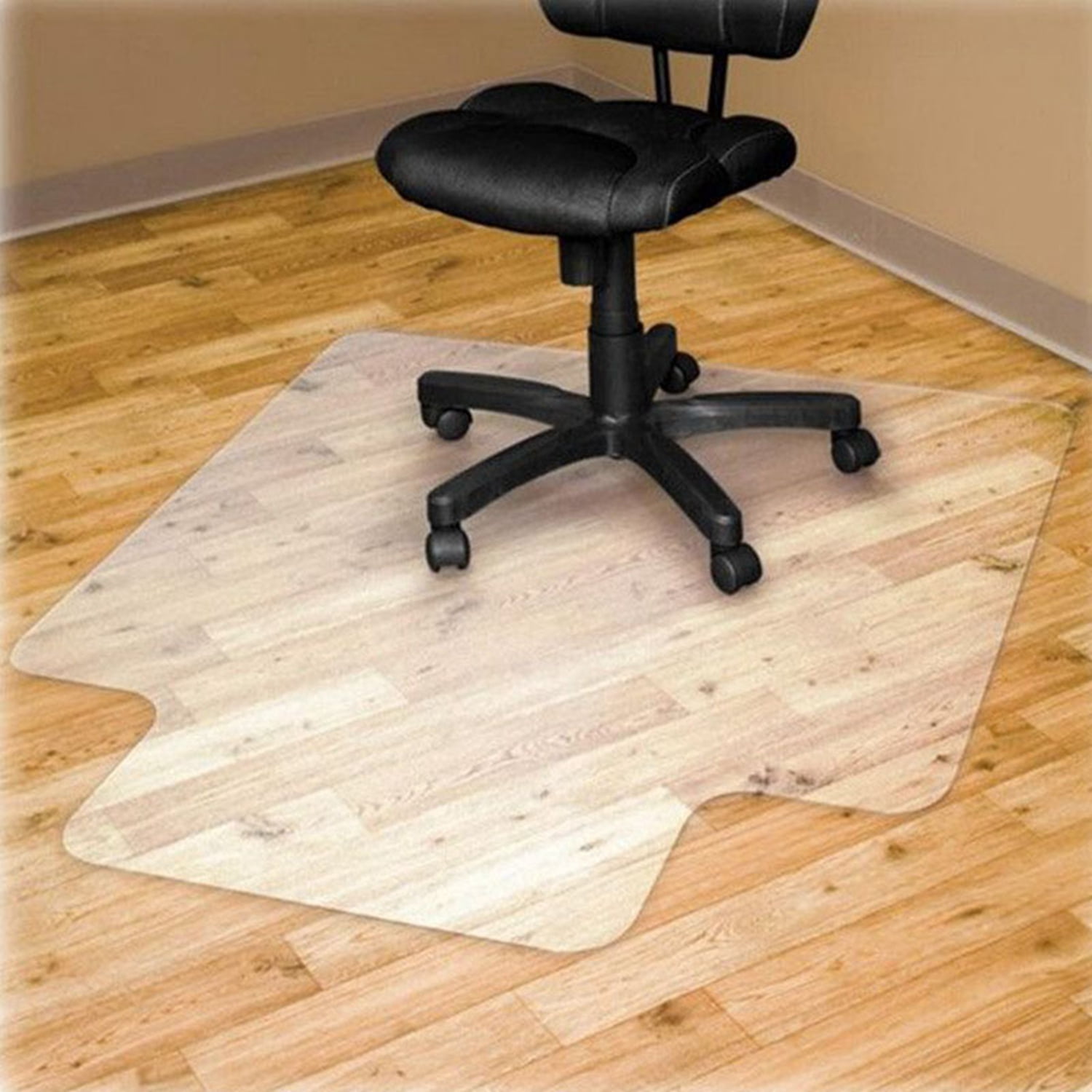 Office Chair Mat for Hard Floors 48"x36" Clear Floor PVC Desk Chair ...