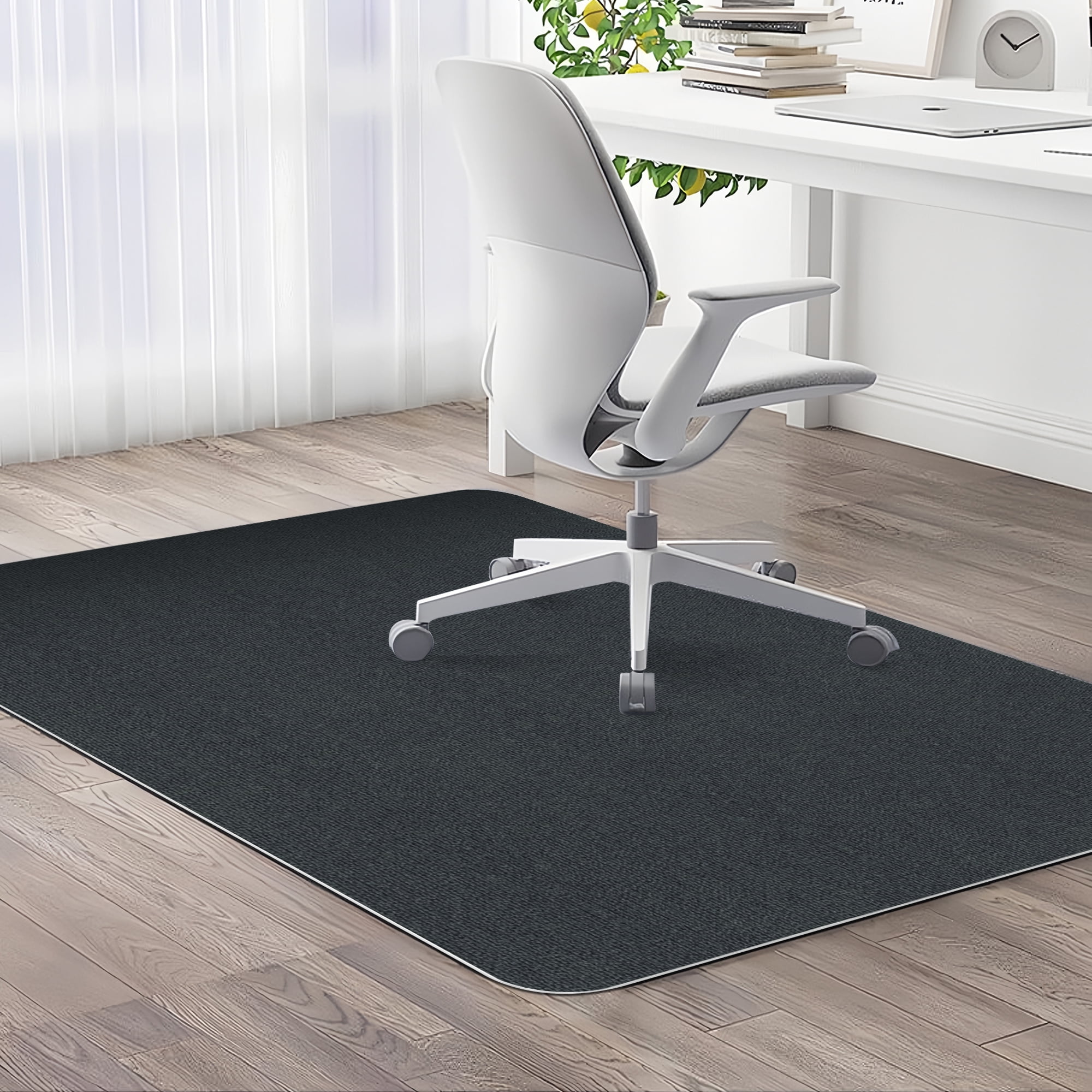 Office Chair Mat for Hardwood Floor, 48"x36" Computer Chair Rug, Under ...