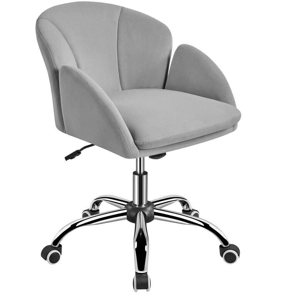Office Chair Modern Desk Chair, Adjustable Rocking Computer Task Chair ...