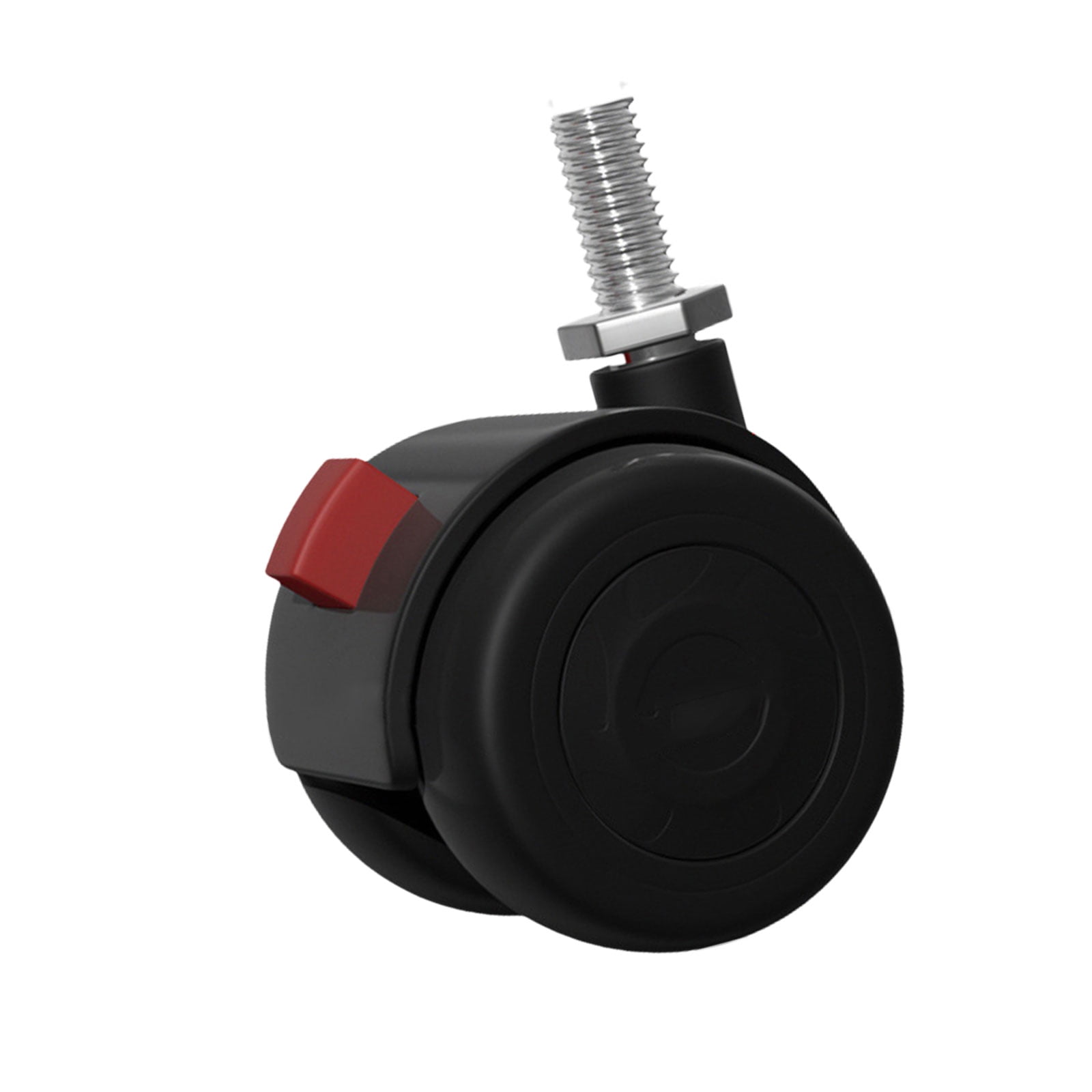 Office Chair Wheel Rubber Casters Quiet Designs & 360 Degree Rotation ...