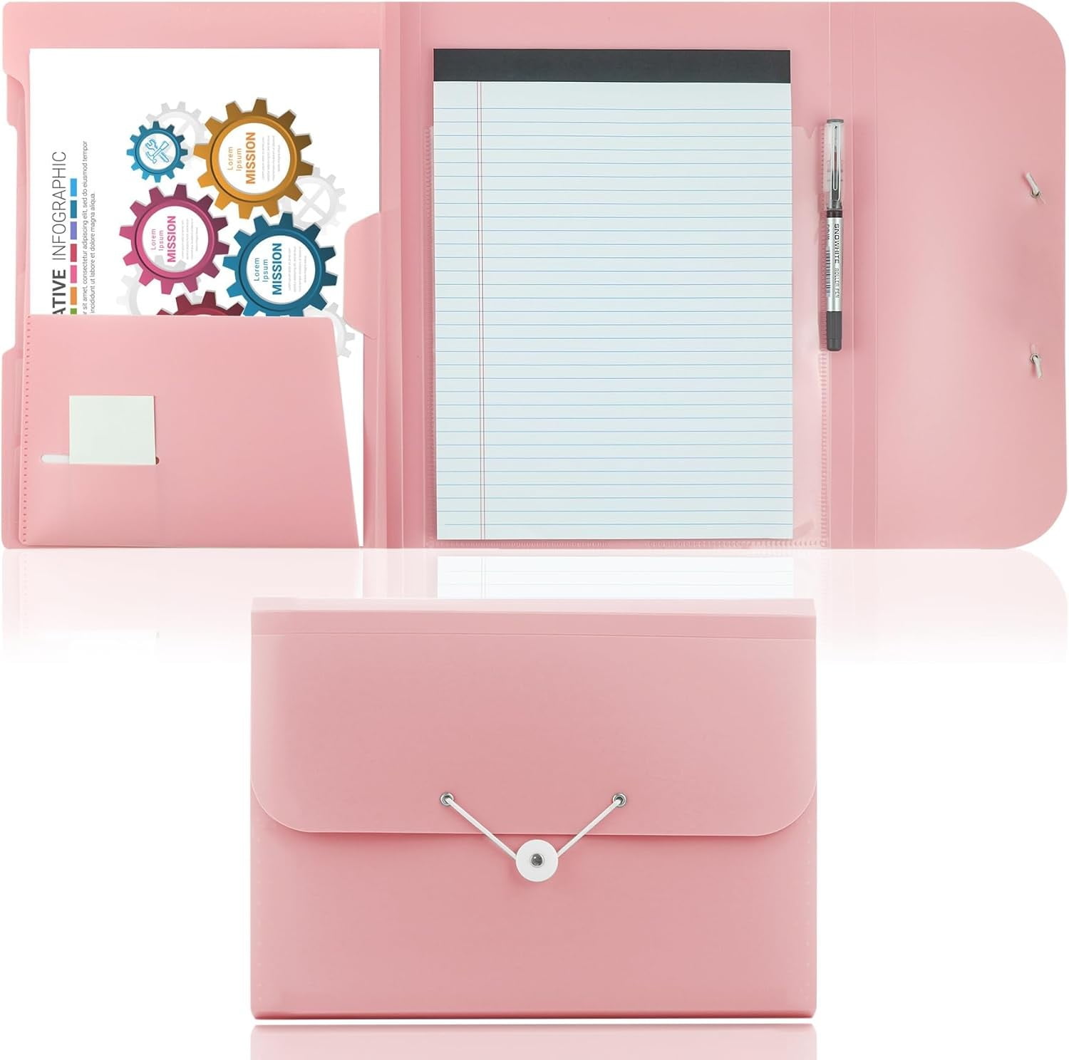 Office&Craft&Stationery,Accordion File Organizer 6 Pockets Versatile ...