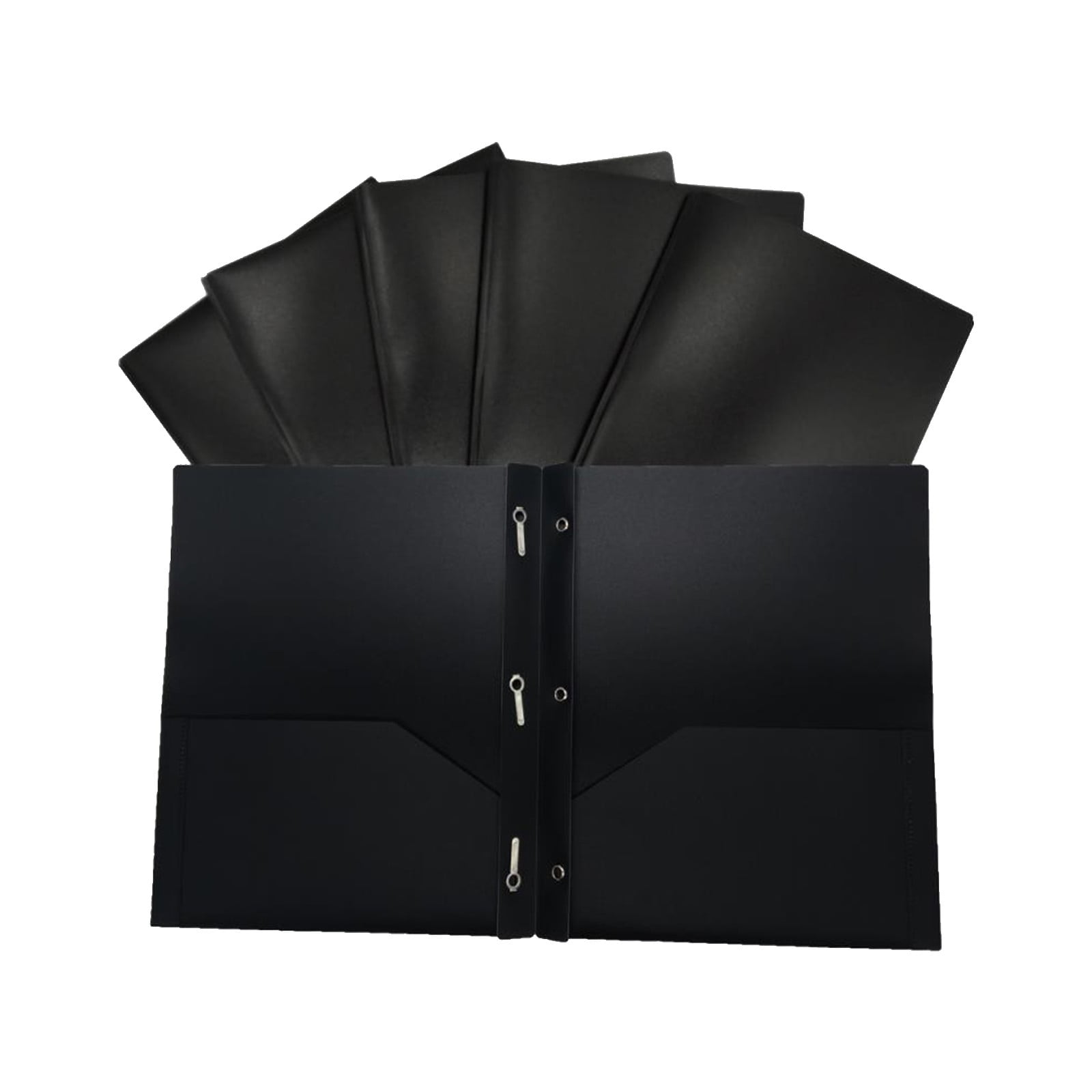 black document folder