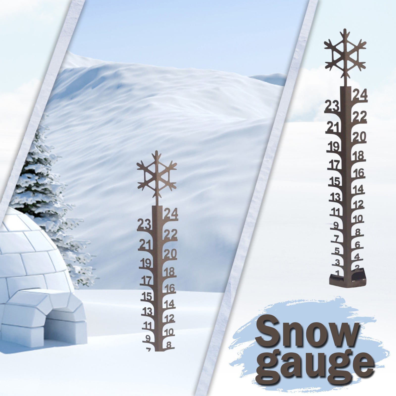 Office&Craft&Stationery,Gauge Gauge Decoration Garden Christmas Outdoor ...