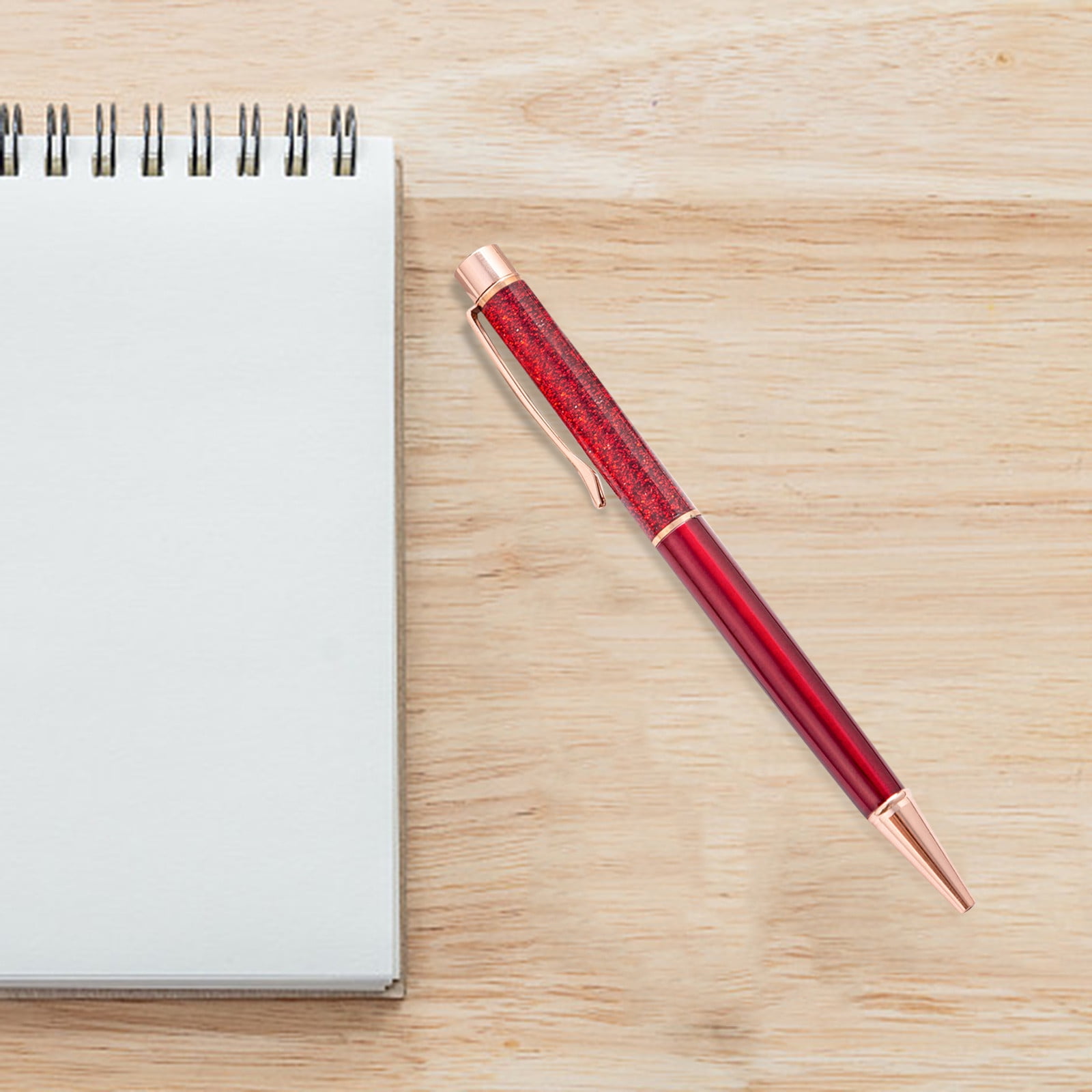 Office Craft Stationery Sticker 2024 Gold Powder Press Ballpoint Pen ...